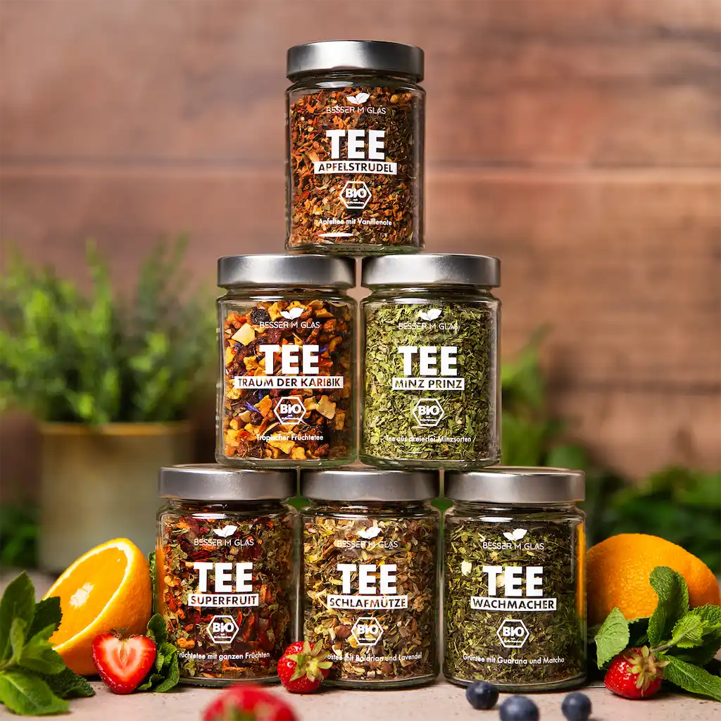 BIO Tee im Glas | Besser im Glas
